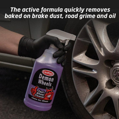 Alloy Wheel Cleaner CarPlan Demon Universal Brake Dust Dirt Remover 5 ...