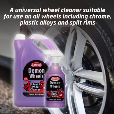 Alloy Wheel Cleaner CarPlan Demon Universal Brake Dust Dirt Remover 5 ...