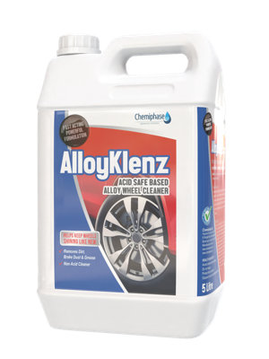 AlloyKlenz - Professional, Safe, Best Acid Alloy Wheel Cleaner 1 x 5 Litres