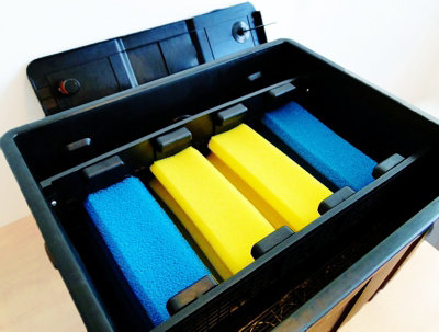 AllPondSolutions 6000L Koi Dual Box Pond Filter System