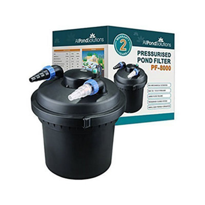 AllPondSolutions 8000L Pressurised Pond Filter 11w UV PF-8000