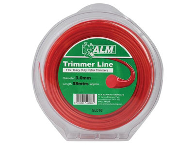 ALM Manufacturing SL016 SL016 Heavy-Duty Petrol Trimmer Line 3mm x 58m ...