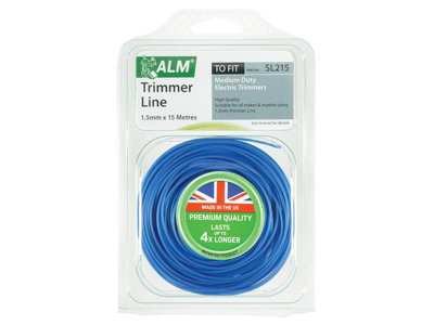 ALM Manufacturing SL215 SL215 Medium-Duty Trimmer Line 1.5mm x 15m ALMSL215