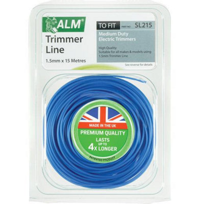 ALM Manufacturing SL215 SL215 Medium-Duty Trimmer Line 1.5mm x 15m ALMSL215