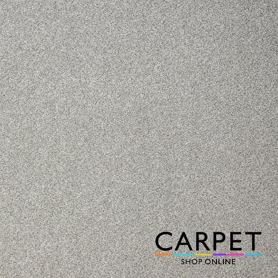 Alpha Cloud Grey Twist Carpet Sample 10cm x 10cm