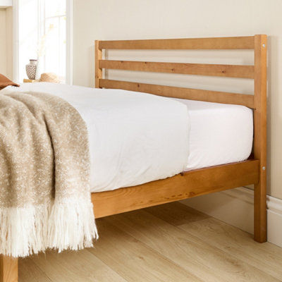 Alpine Bed Frame in Natural Finish