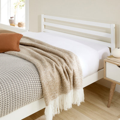 Alpine Bed Frame in White Finish