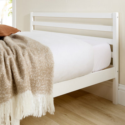 Alpine Bed Frame in White Finish