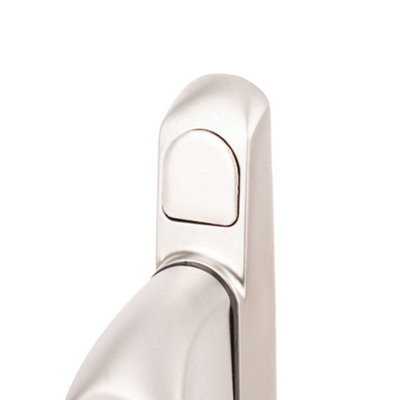 Alpine Espag Window Handle Screw Cap - Satin Chrome | DIY at B&Q