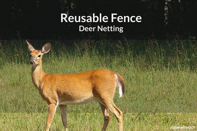 AlpineReach Garden Netting and Bird Netting Kit 2m x 20m Extra Strong ...