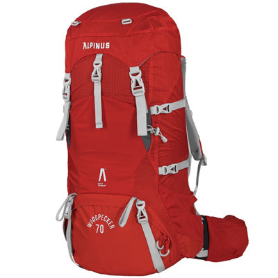 Alpinus Backpack Woodpecker 70 Red