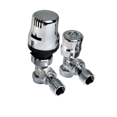 Altecnic Ecocal Twin Packs Angled Chrome Head 15mm X 12.7mm 200455 Ltc
