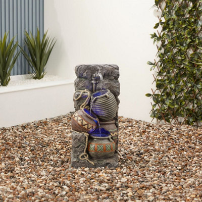 Altico Apollo Garden Mains Plugin Powered Water Feature | DIY at B&Q