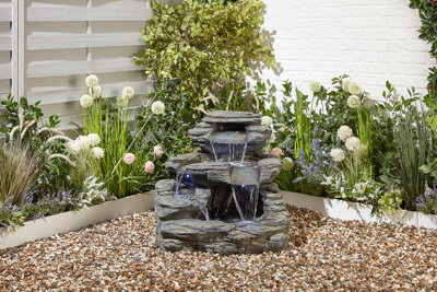 Altico Brecon Falls (GRC) Mains Plugin Powered Water Feature