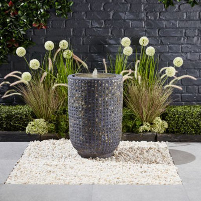 Altico Enya Solar Water Feature with Protective Cover | DIY at B&Q