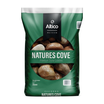Altico Natures Cove Cobbles 80-120mm Premium Cobbles Large Bag