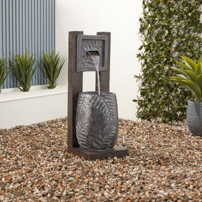 Altico Sandlewood Mains Plugin Powered Water Feature with Protective ...