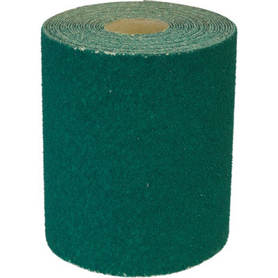 Aluminium Abrasive Production Sanding Roll - 115mm x 5m - Extra Coarse ...