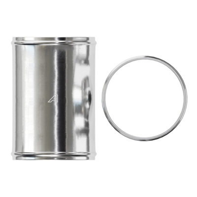 Aluminium Beaded Hose Connector for Silicone Hoses, Pond Hoses, Water ...