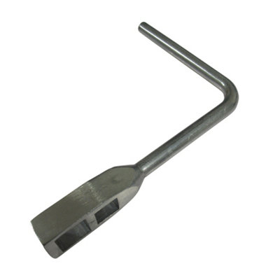 Aluminium Canal Boat Windlass Handle (British Waterways Lock Gate Key)