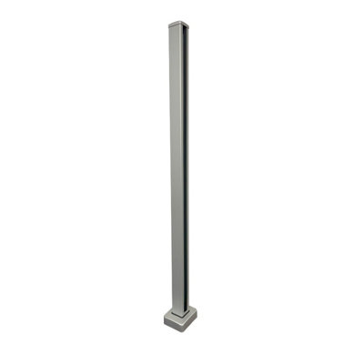 Aluminium Glass Balustrade Intermediate Post