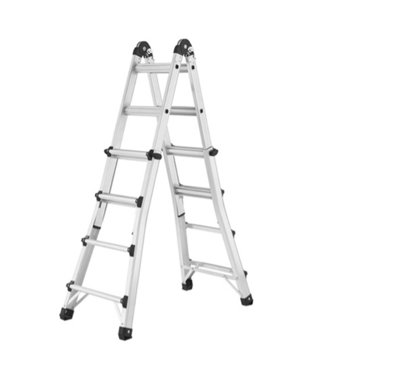 Aluminium Multipurpose ladder 4x4 M80