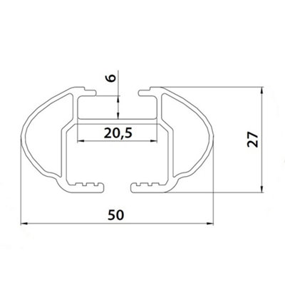 Aluminium Roof Rack Bars, Vauxhall Astra J 2009 to 2015 - Aerodynamic ...