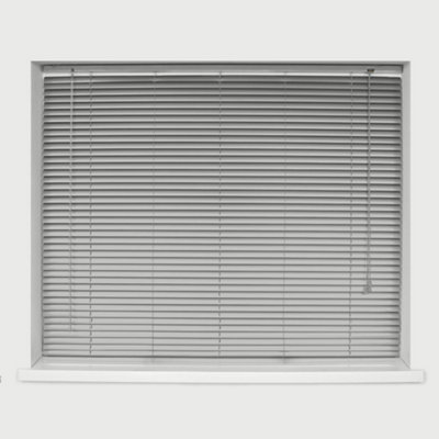 Aluminium Venetian Blinds Silver 150cm x 150cm