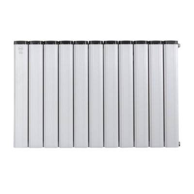 Aluminum Designer Horizontal Radiator Compatible with Heat pump. Energy ...
