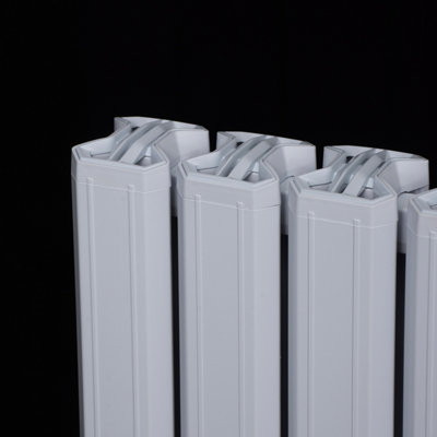 Aluminum Designer Horizontal Radiator Compatible with Heat pump. Model ...