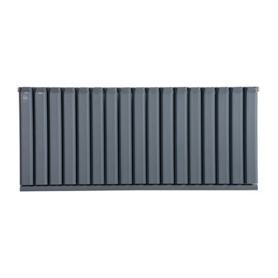 Aluminum Radiator Compatible with Heat pump.Model "Onyx" White. 1330 ...