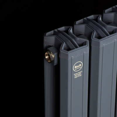 Buy Aluminum Vertical Radiator Compatible with Heat pump. Model ...