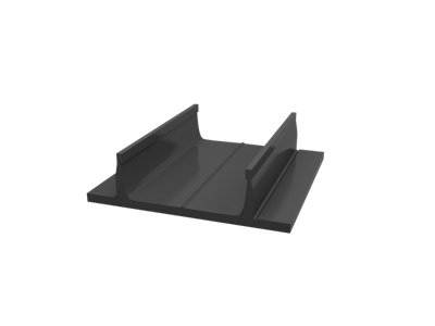 ALUSTHETIC DRAINAGE CHANNEL BOTTOM CONNECTOR - SHALLOW RANGE