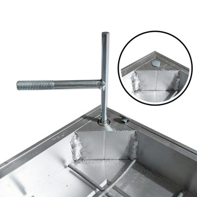 Alusthetic Triple Sealed Aluminium Recessed Manhole Cover - Inspection ...