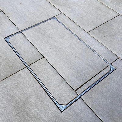 Alusthetic Triple Sealed Aluminium Recessed Manhole Cover - Inspection ...