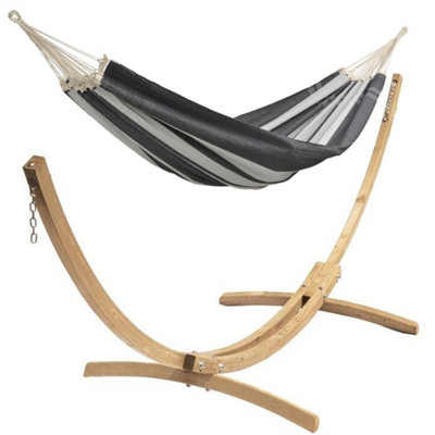 Amazonas Paradiso Family Hammock Wooden Set Silver | DIY at B&Q