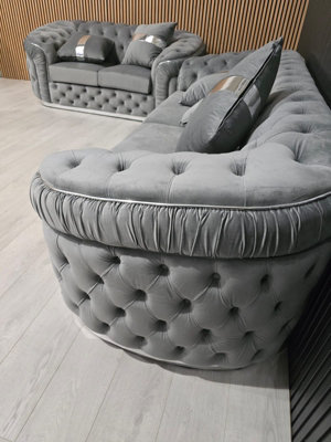 Ambassador 3 Seater and 2 Seater and 1 Seater Coffee Table Set Sofa ...