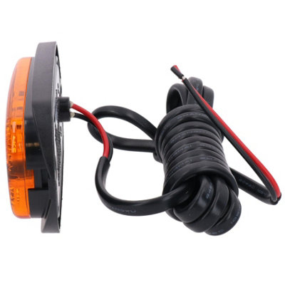 Amber / Orange LED Side Marker Light Trailer Caravan Van 12V or 24V ...