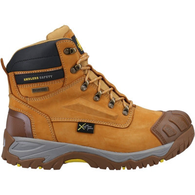 Amblers 986 Safety Work Boots Tan (Sizes 6-13)