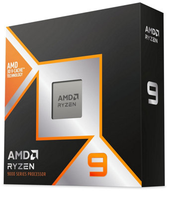 Amd Ryzen 9 9950 x 3 d Processor With 3 D V-Cache Technology, 16 Cores ...