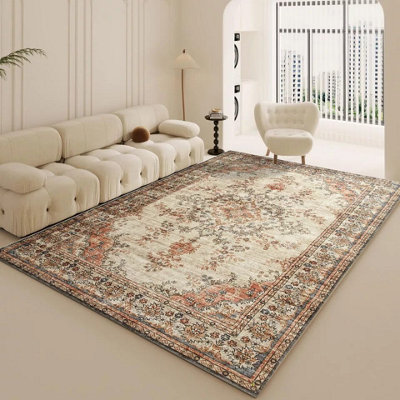 AMEHA EXTRA LARGE CASHMERE RUGS NON SLIP HALLWAY MASTER AREA LIVING ...