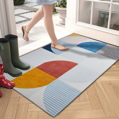 AMEHA Printed Rugs Bedroom Modern Pattern Carpet Super Soft Geometric ...