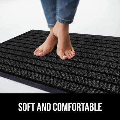 Ameha Rubber Mat Non Slip Heavy Duty Dirt Trapper Living Room Kitchen ...