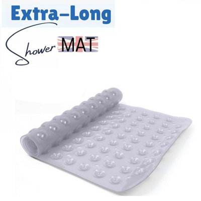 Ameha Shower Bath Mat Non Slip Anti Mould - Crystal 40X100cm Mats with ...