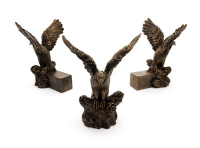 American Bald Eagle Plant Pot Feet - Set of 3 - L9.2 x W9.5 x H11.5 cm ...