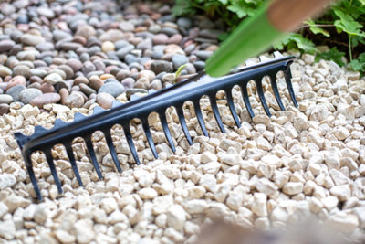 AMES High-Quality Carbon Steel Double Sided Soil Garden Rake - L 152 cm ...