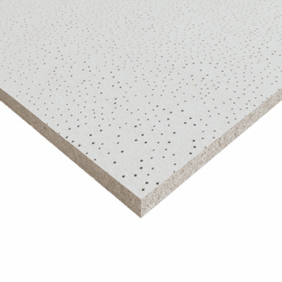 AMF Thermatex Star SK White Ceiling Tiles 600 x 600mm with Square Edge