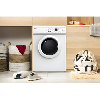 Amica ADV7CLCW 7kg Tumble Dryer Vented LED Display White