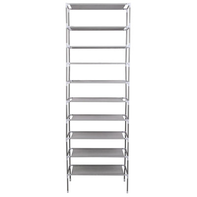 Amos 10 Tier Extendable Shoe Rack