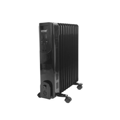 AMOS 11-Fin 2500W Smart Oil Filled Radiator Wi-Fi Smart App Enabled ...